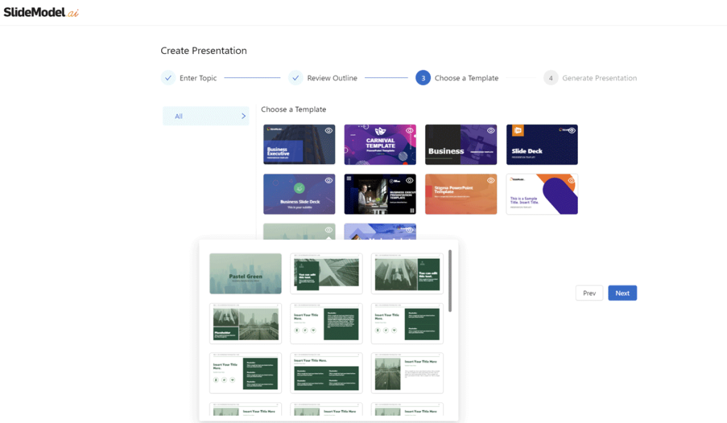 0006-convert-research-paper-to-ppt-access-slidemodel-ai-select-template ...