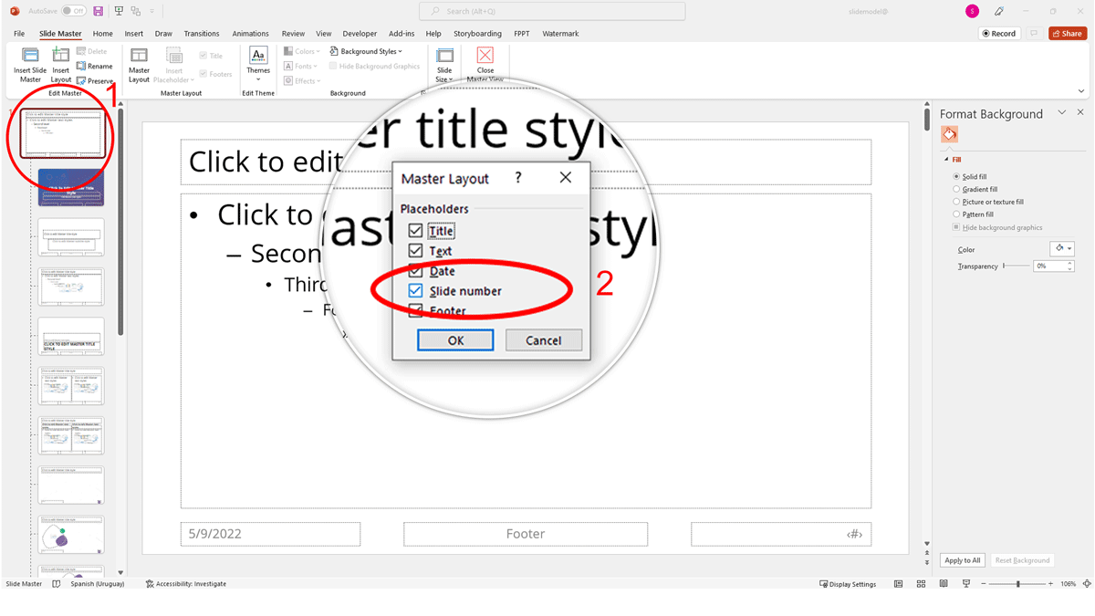 How To Add Slide Numbers In PowerPoint And Google Slides SlideModel