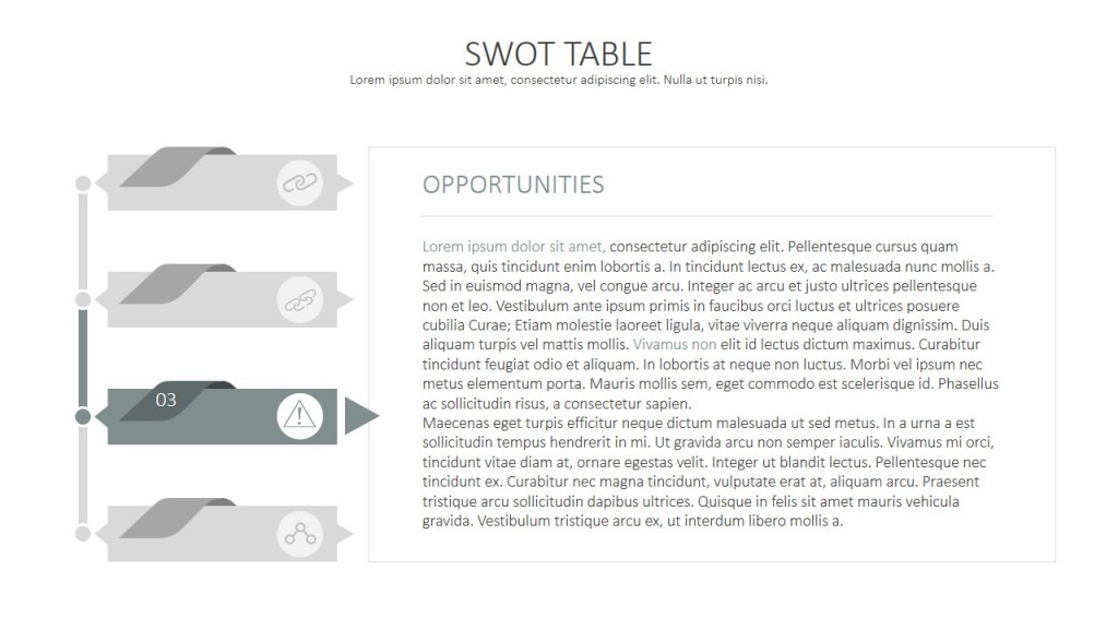 SWOT Analysis Templates PowerPoint Design - SlideModel