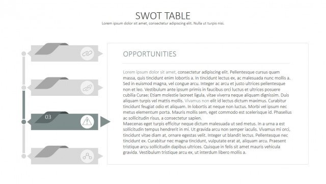 SWOT Analysis Templates PowerPoint Design - SlideModel