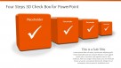 3D Checkbox Shapes for PowerPoint - SlideModel