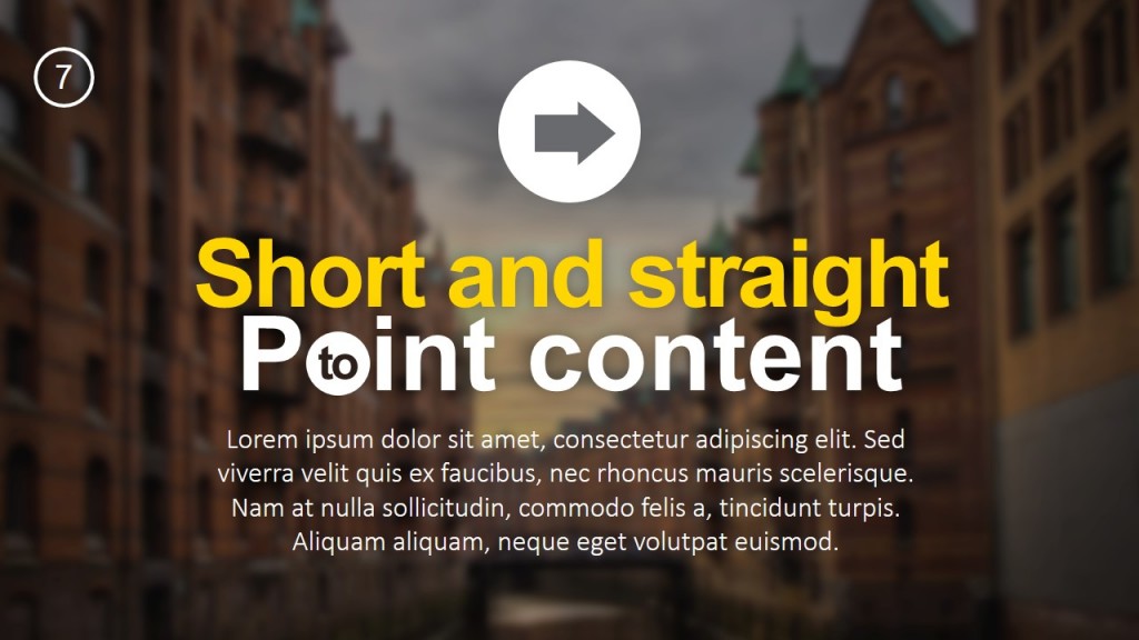 Short and Straight PowerPoint Templates - SlideModel