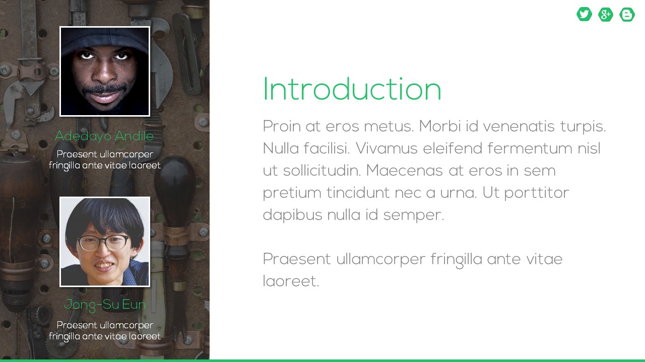 List of Tools PowerPoint Templates