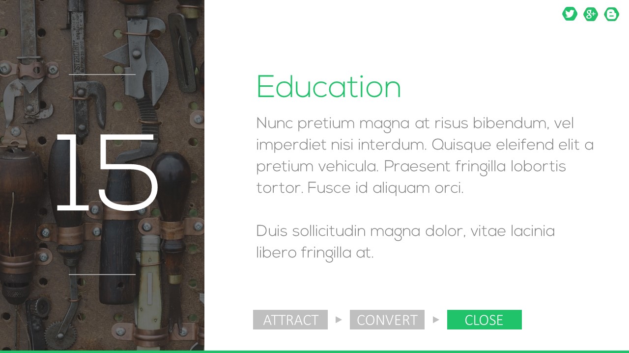 List of Tools PowerPoint Templates