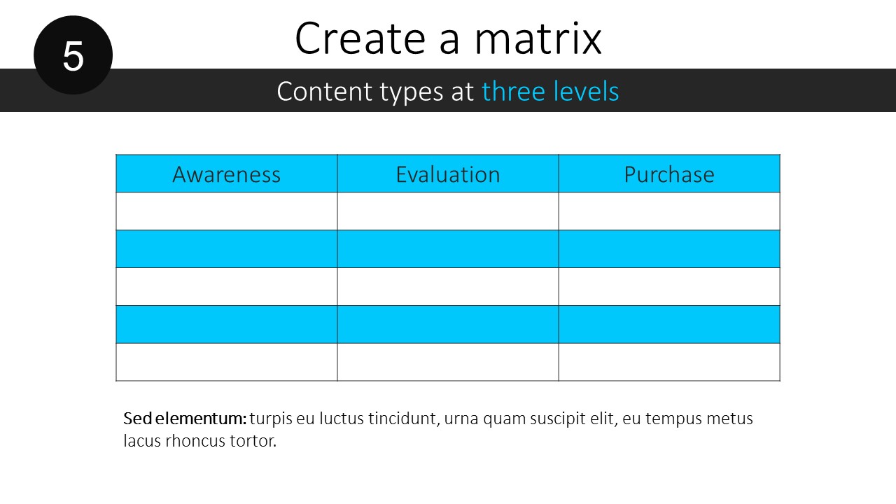Content Marketing Plan PowerPoint Templates