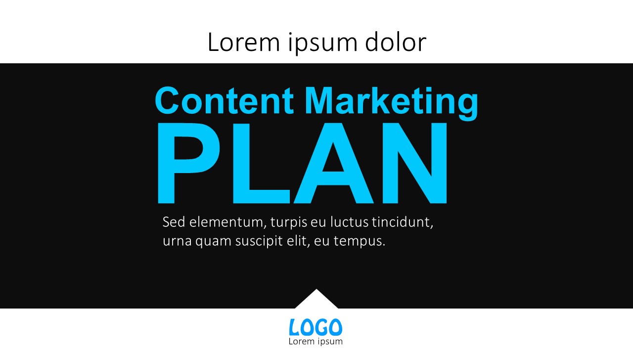 Content Marketing Plan PowerPoint Templates