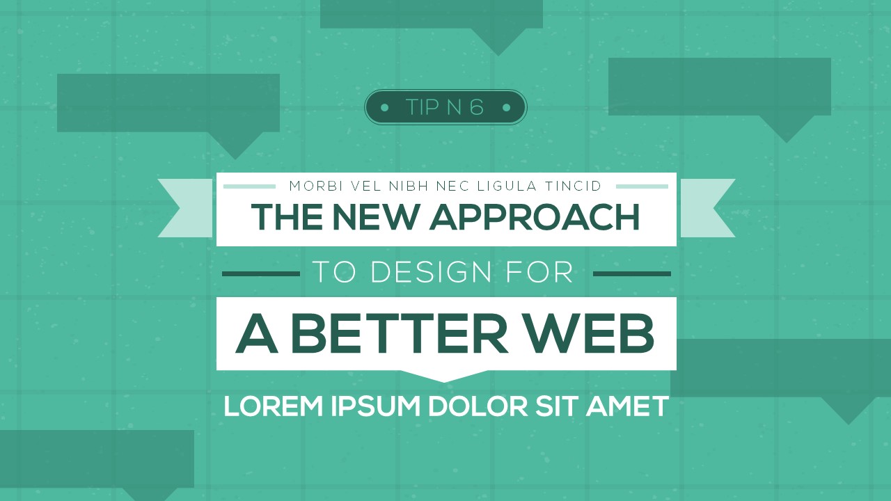 Flat Design Banners PowerPoint Templates & Slides