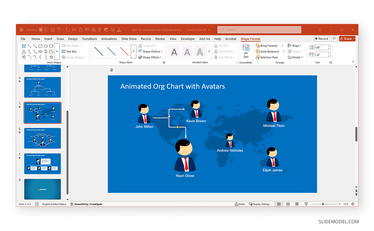 How to Connect Lines in PowerPoint
