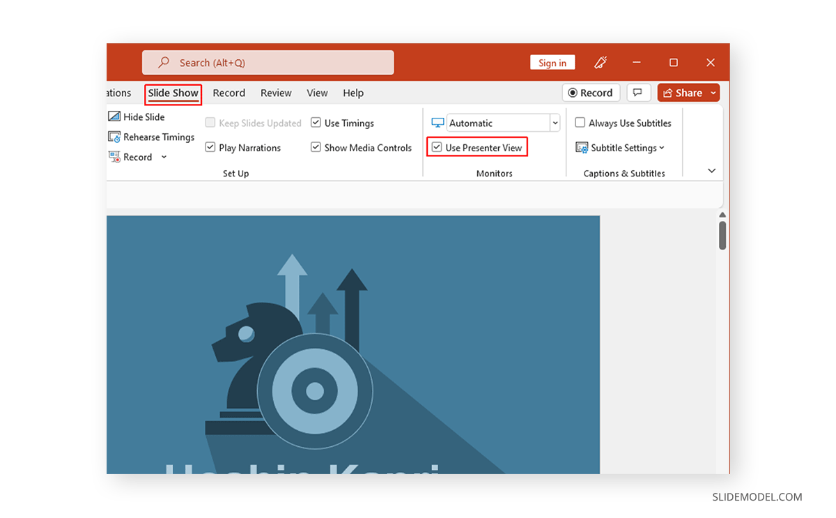 Using Powerpoint Presenter View With A Single Screen Vrogue co