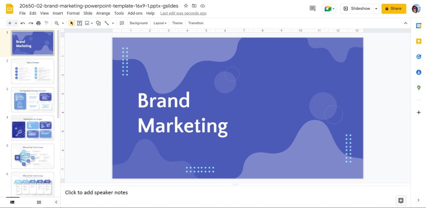 01 add calendar google slides SlideModel