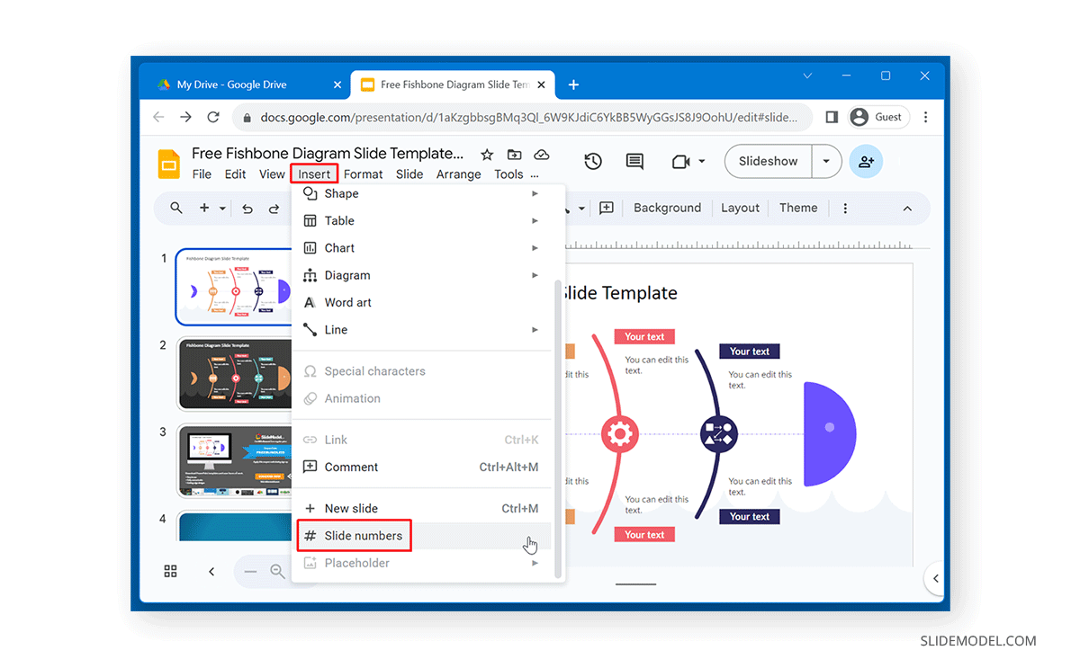 How To Add Page Numbers In Google Slides