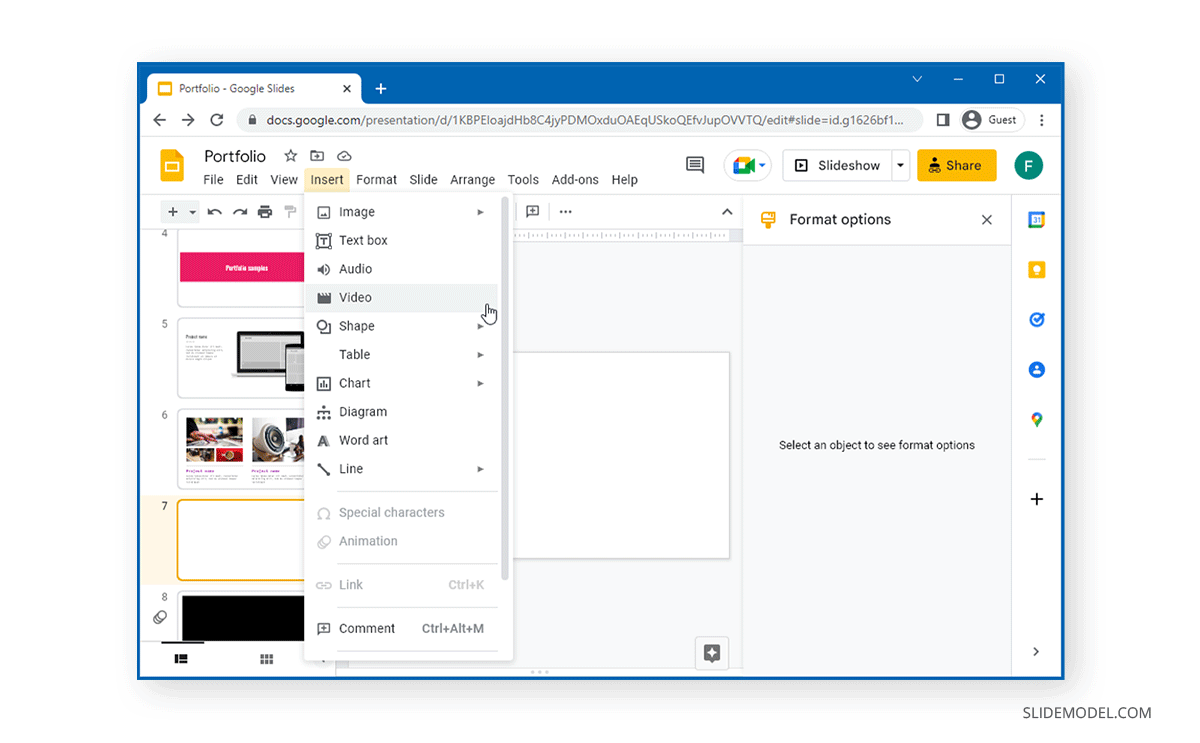 How To Add A Video To Google Slides Step by Step