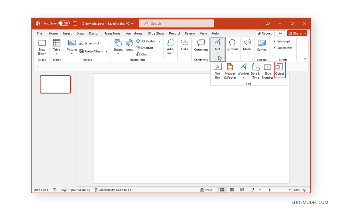 How To Insert A PDF Into PowerPoint