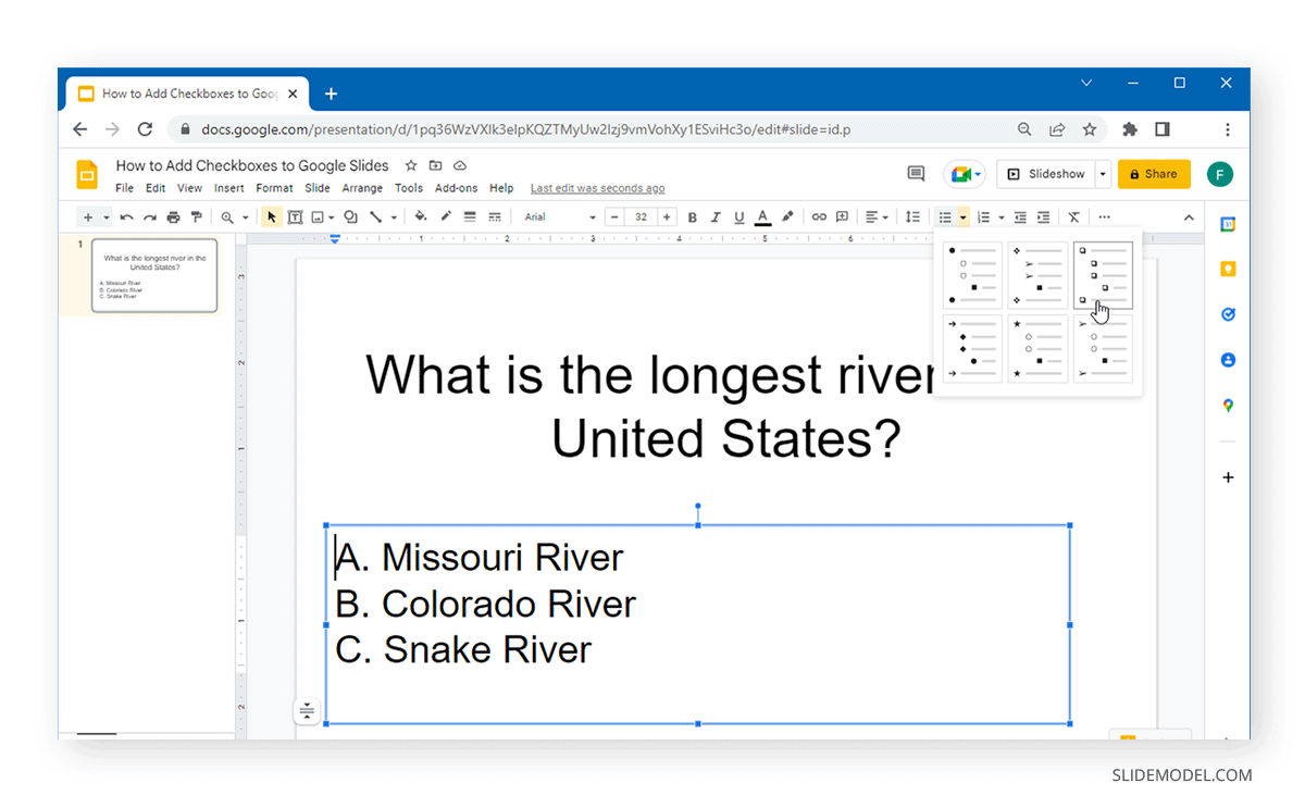 How To Make Checkboxes In Google Slides In 3 Easy Steps