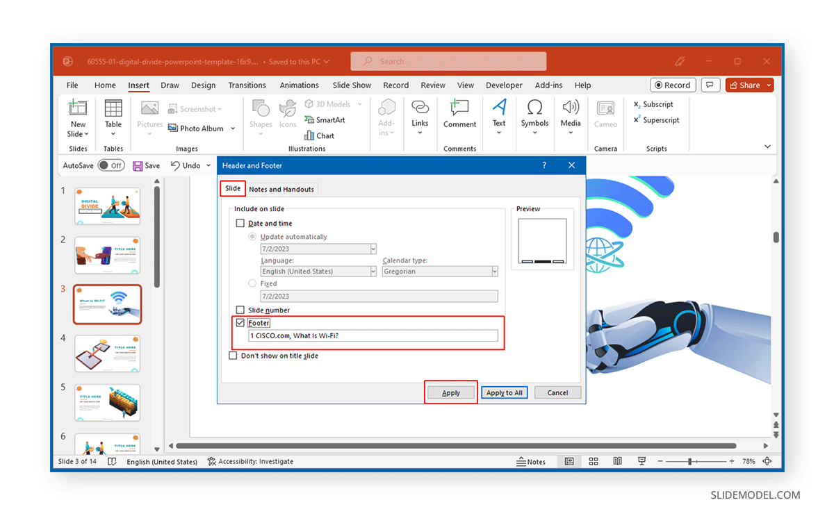 How To Add Footnotes In PowerPoint