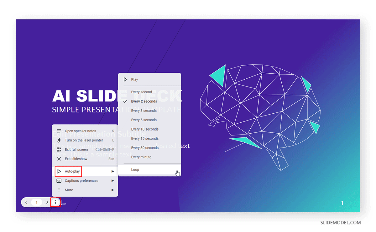 How To Make Google Slides Play Automatically