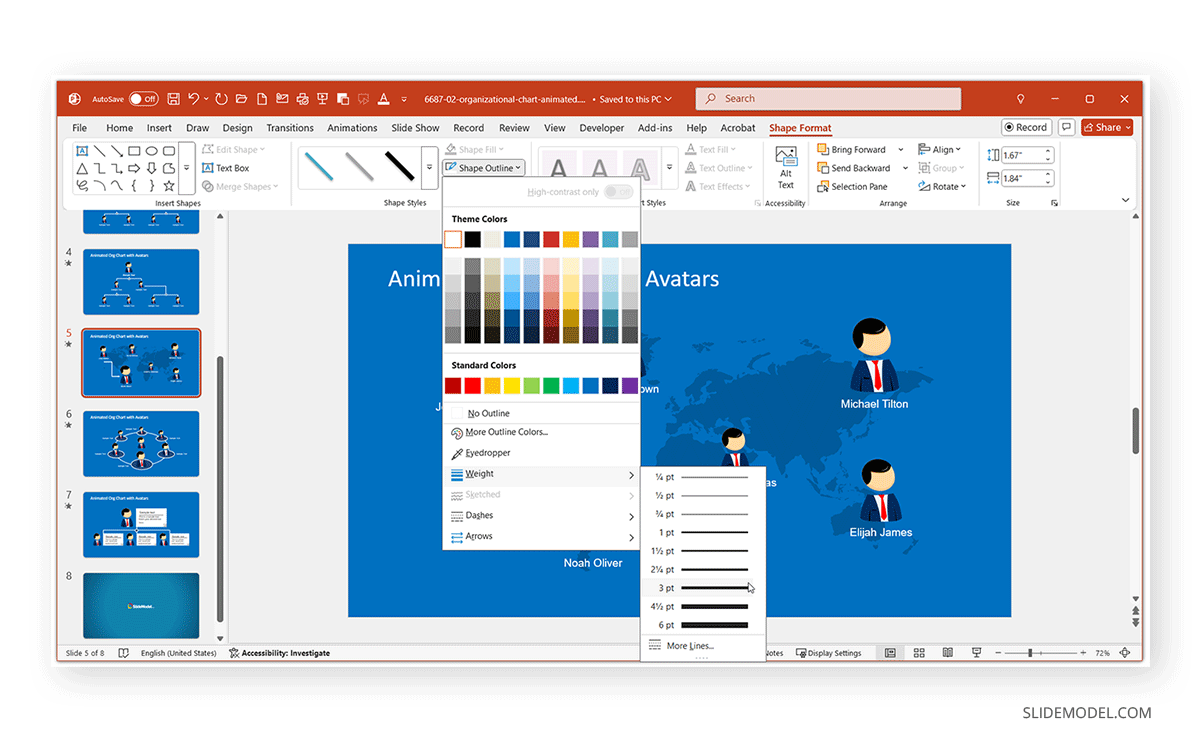 How to Connect Lines in PowerPoint