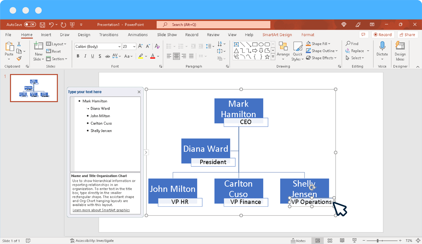 How to Create an Org Chart in PowerPoint? - SlideModel