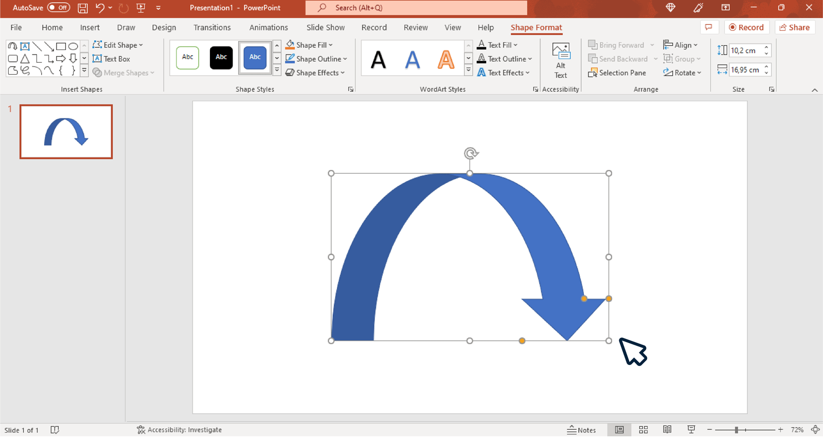 How To Make Curved Arrows In PowerPoint