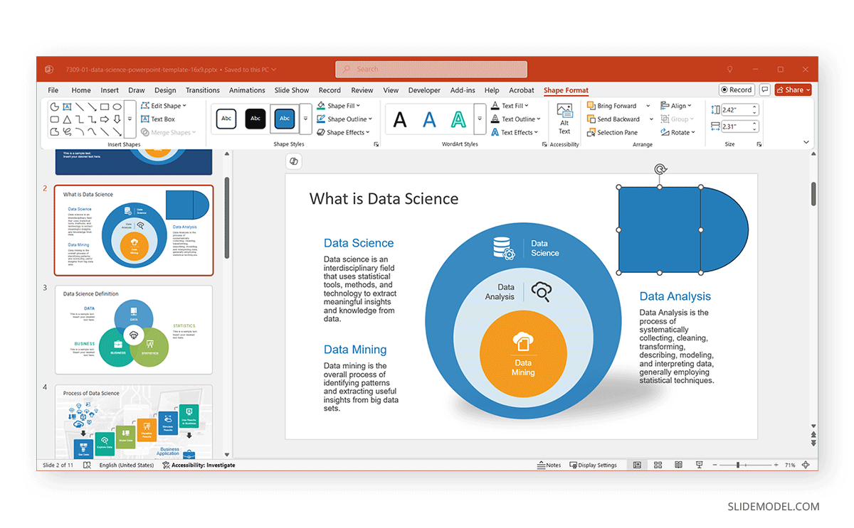 How to Create a Half Circle in PowerPoint