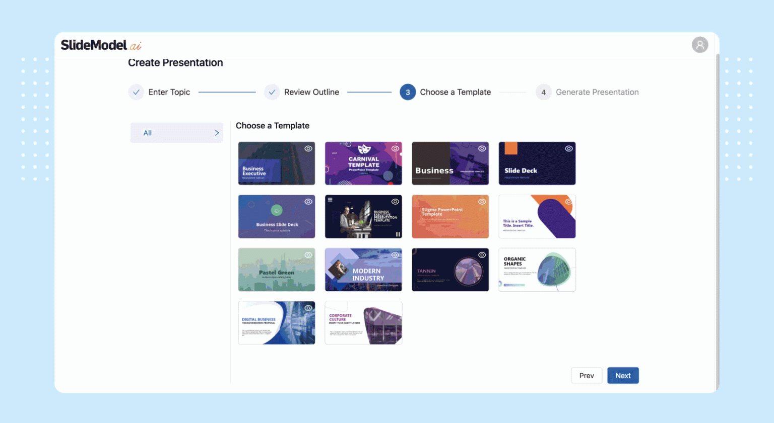 03-previewing-the-slide-deck-slidemodel-company-profile-ai-presentation ...