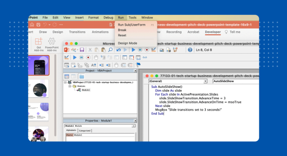 03-run-vba-script-in-powerpoint - SlideModel