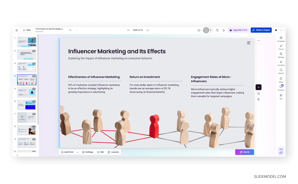 04-slide-deck-generated-presentations-ai - SlideModel
