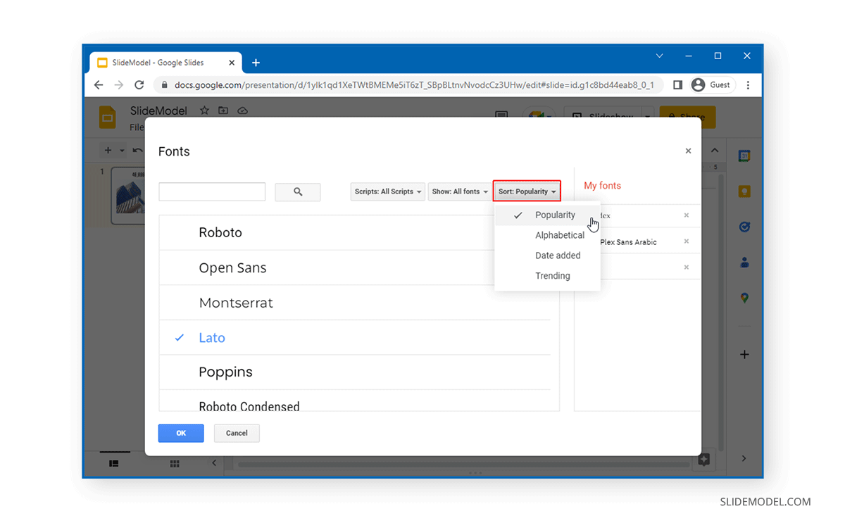 How To Add Fonts To Google Slides