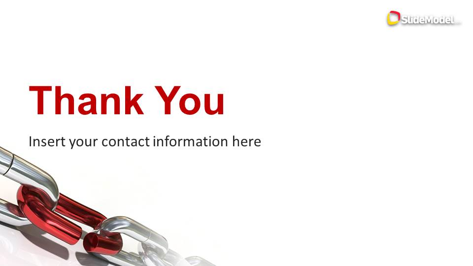 Chain Business PowerPoint Template - SlideModel