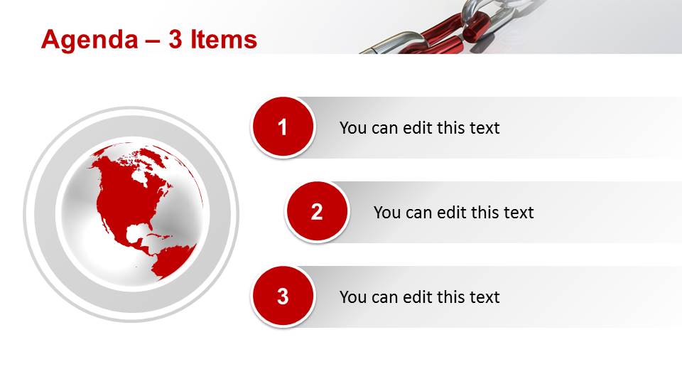 Chain Business PowerPoint Template - SlideModel