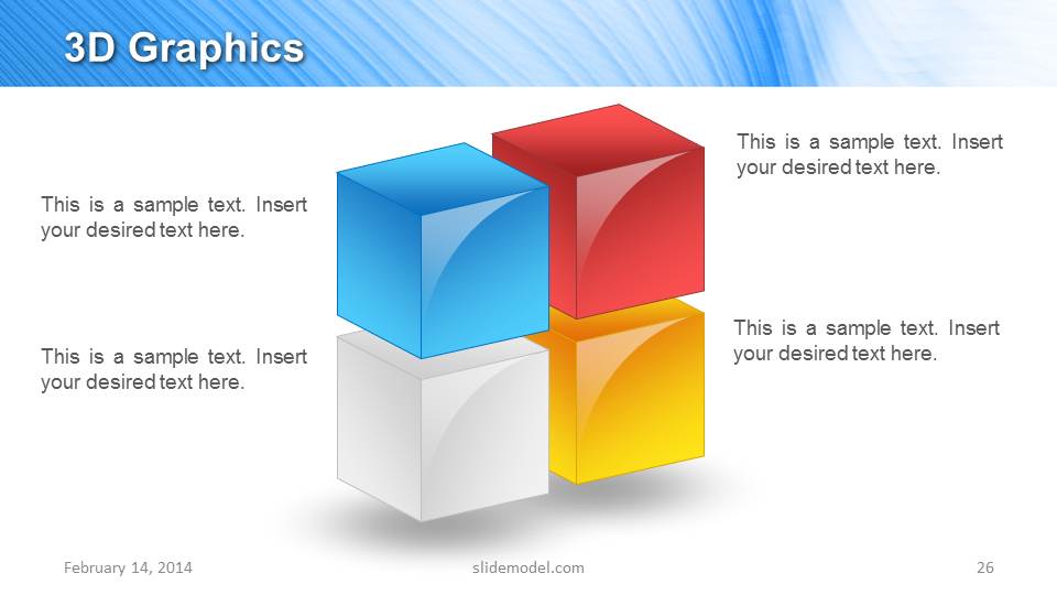 Blue Marketing Plan Template for PowerPoint