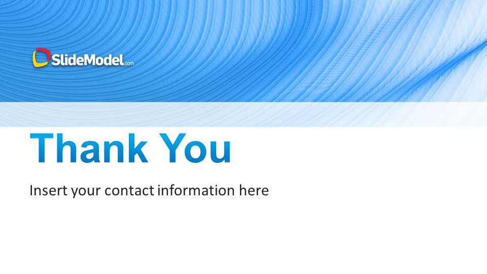 Blue Marketing Plan Template for PowerPoint