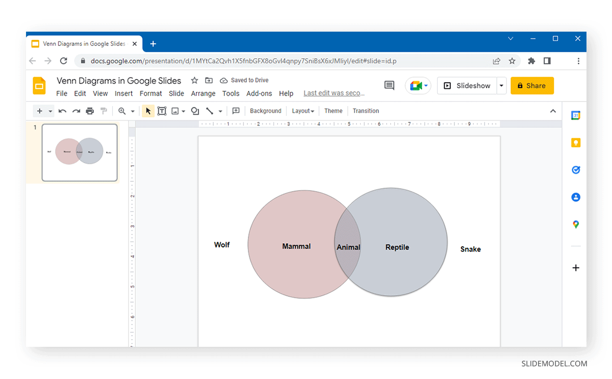 How To Make A Venn Diagram In Google Slides Step by Step Guide