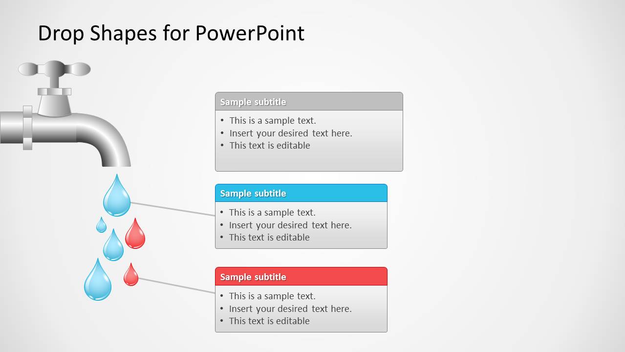 Drop Shapes for PowerPoint - SlideModel
