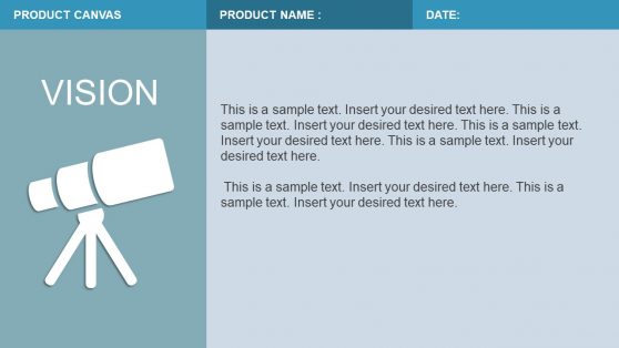 PowerPoint Canvas Vision Segment - SlideModel