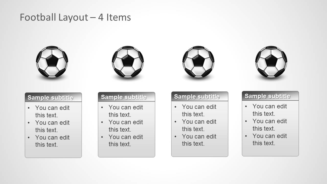 Soccer Football Shape for PowerPoint - SlideModel