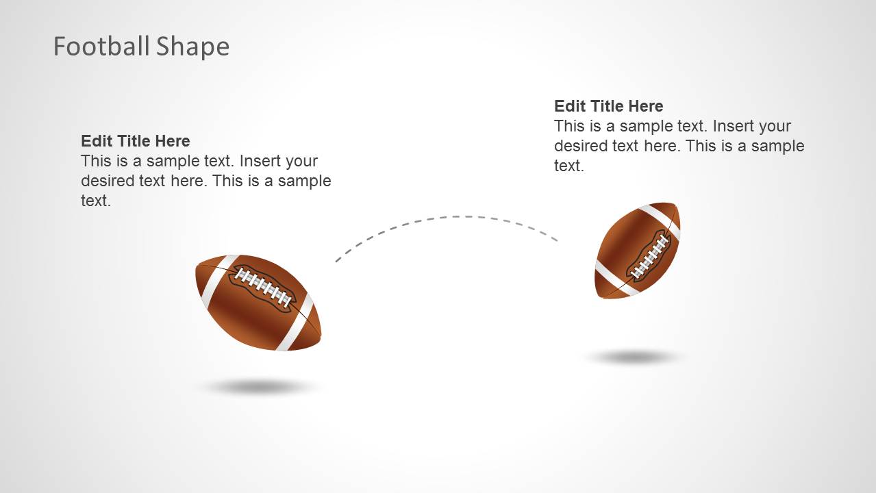 Football Shape for PowerPoint - SlideModel