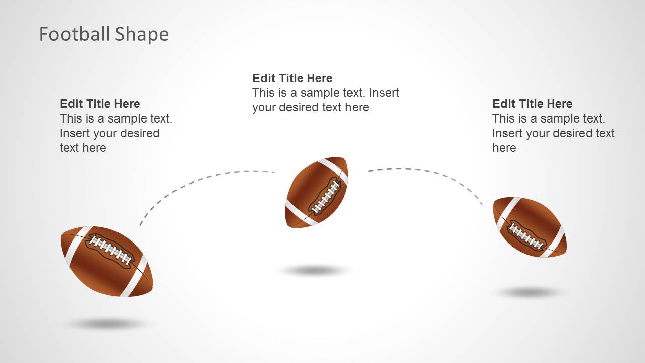 Football Shape for PowerPoint - SlideModel