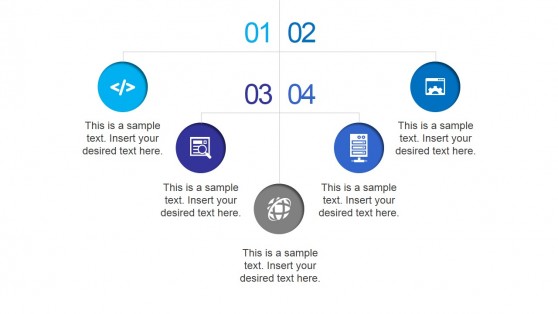 Organizational Chart Template for Crowdfunding Presentation - SlideModel