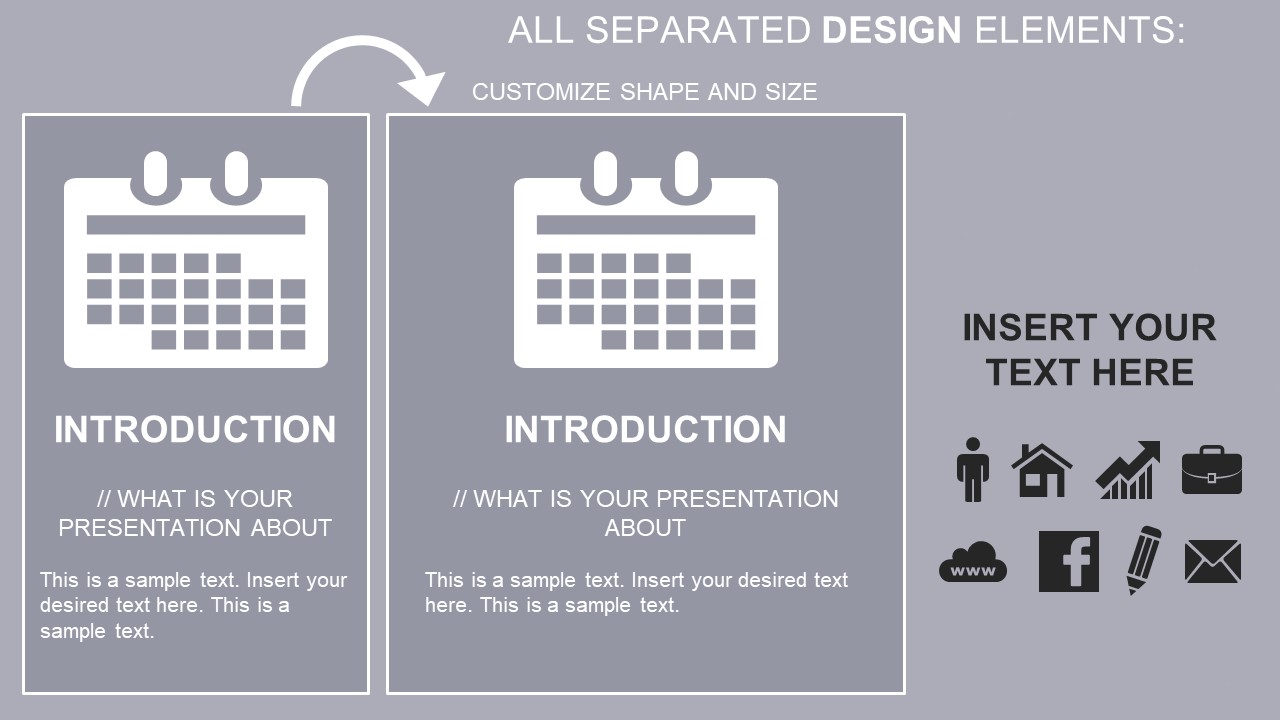 Animated Navigational PowerPoint Template - SlideModel
