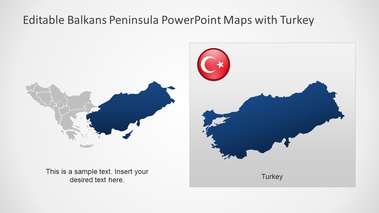 Balkans Peninsula PowerPoint Maps - SlideModel