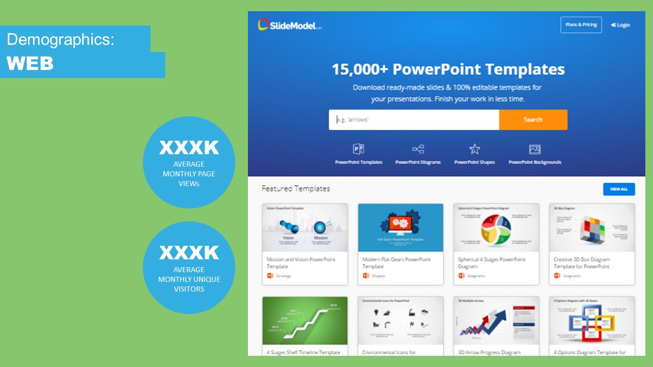 Media Kit PowerPoint Templates - SlideModel