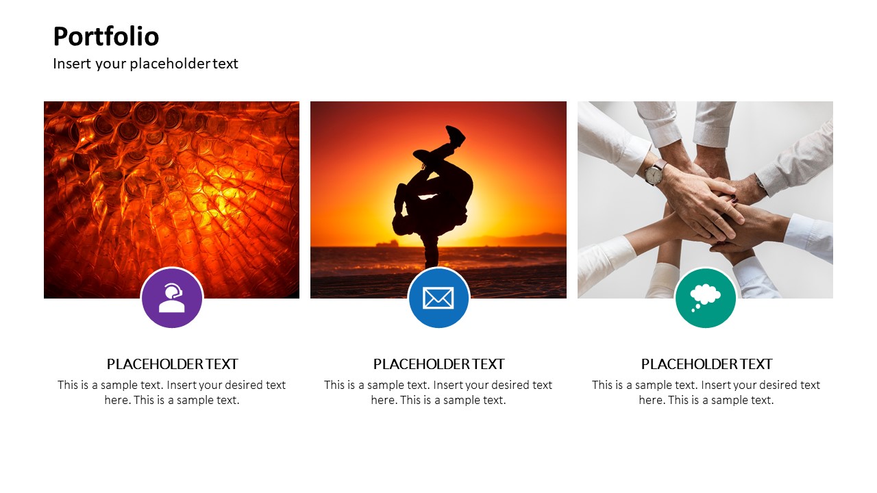 Images Portfolio PowerPoint Templates - SlideModel
