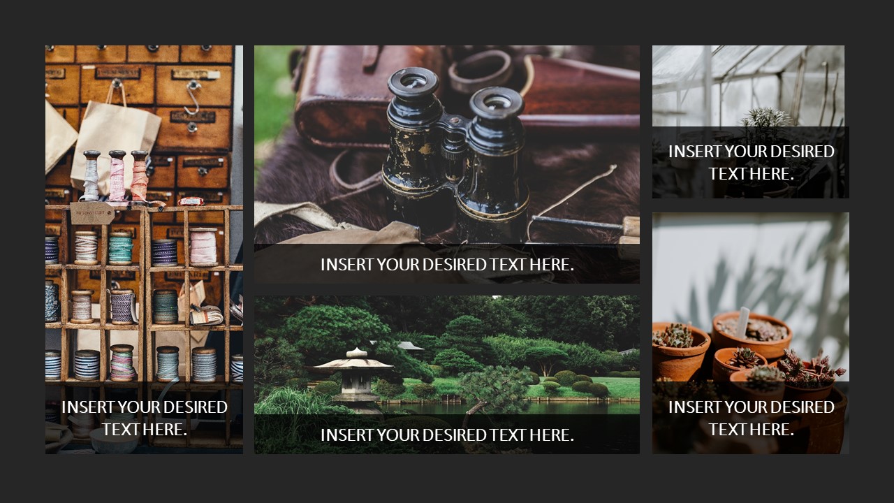Minimal Portfolio PowerPoint Templates - SlideModel