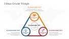 3 Steps PowerPoint Triangle - SlideModel