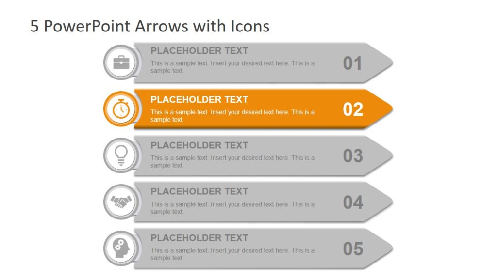 Infographic Arrow PPT Design - SlideModel