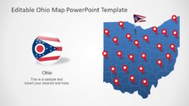 Ohio PowerPoint Map Template - SlideModel
