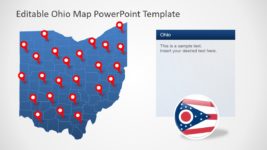 Editable Outline PowerPoint Map - SlideModel