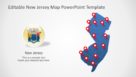 State Map of New Jersey PowerPoint - SlideModel