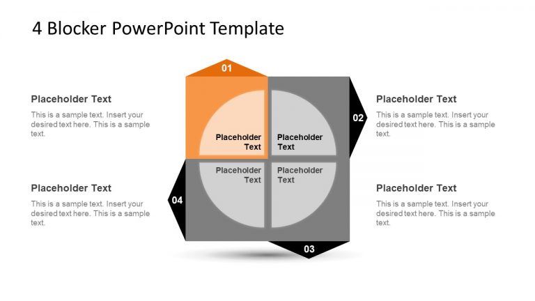 Color Slides of Blocker PowerPoint - SlideModel